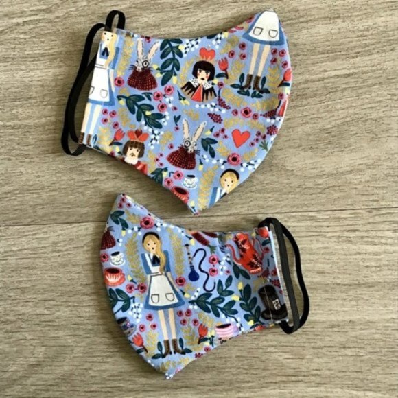 Accessories | Alice In Wonderland Face Mask | Poshmark